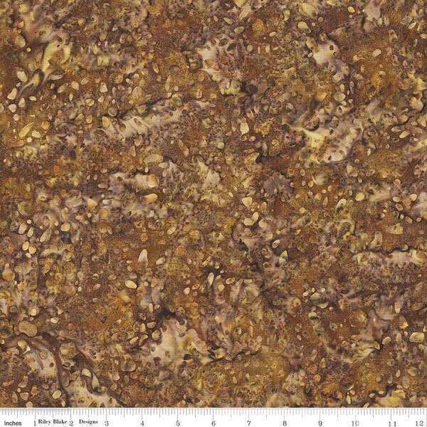 Expressions Batiks Elementals Terrazzo Walnut | Riley Blake Designs